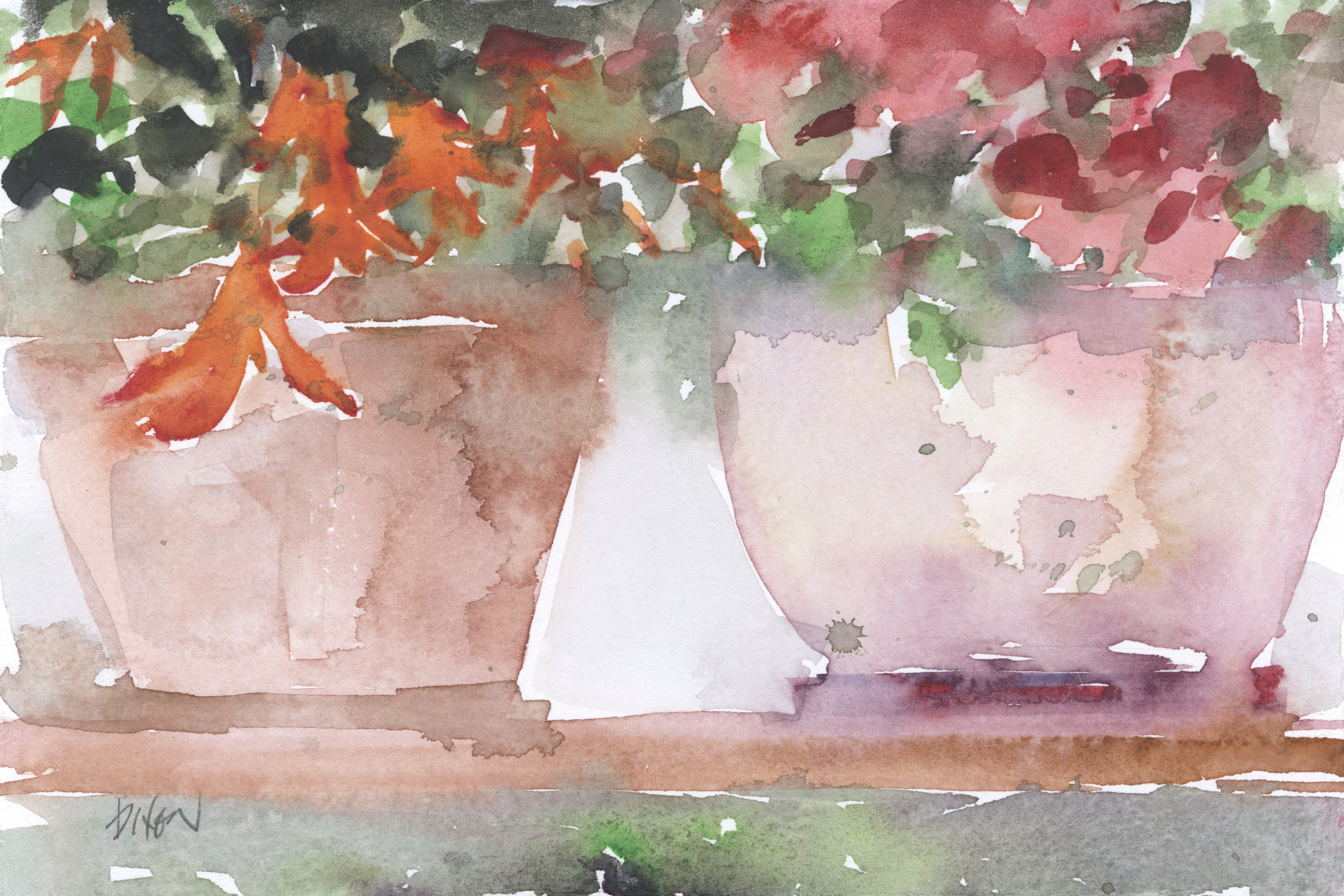 Winston Porter Eunji Florals from the Balcony II by Samuel Dixon ...