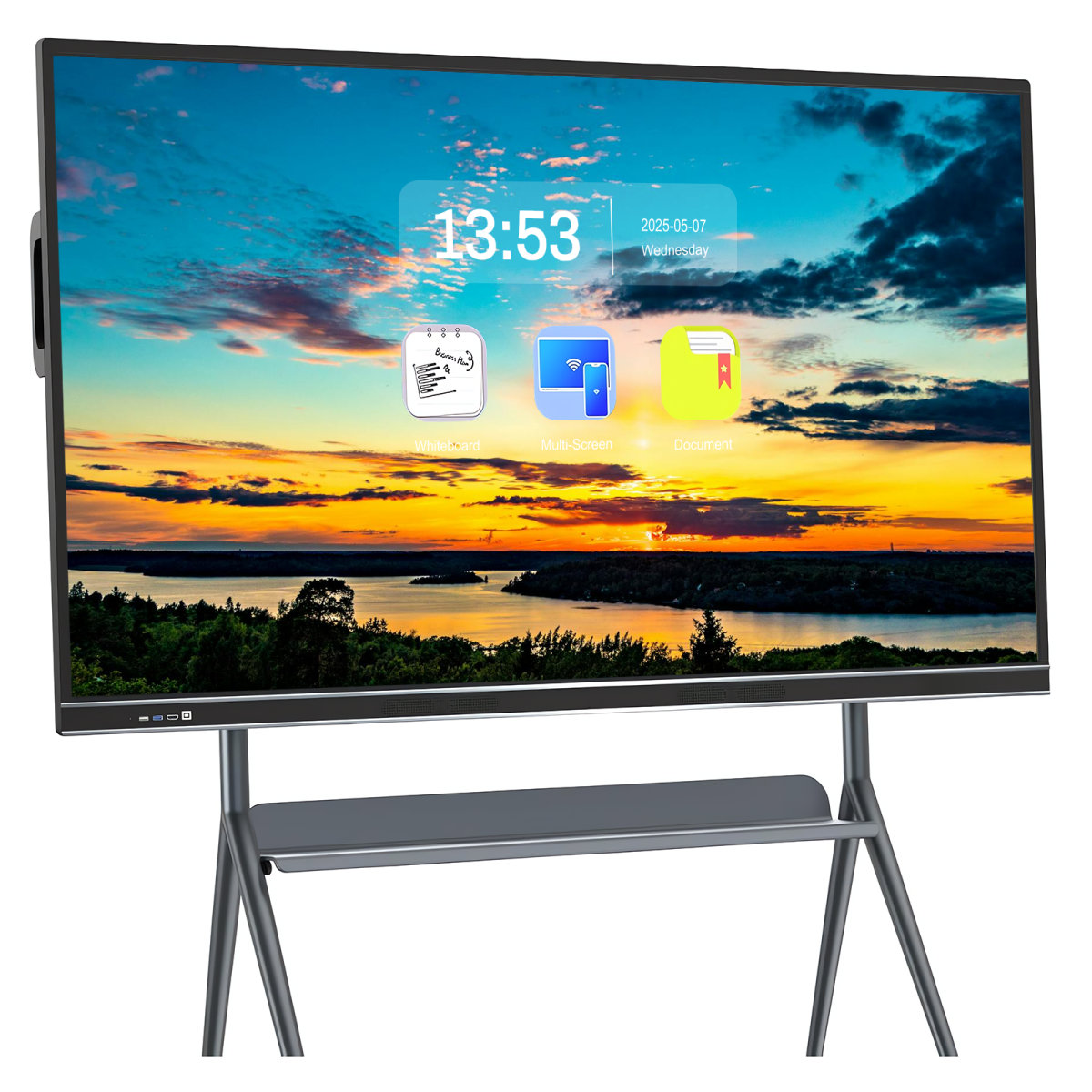 JYXCN Conference Smart Board 75" 4K Touch Stylus Response Electronic ...