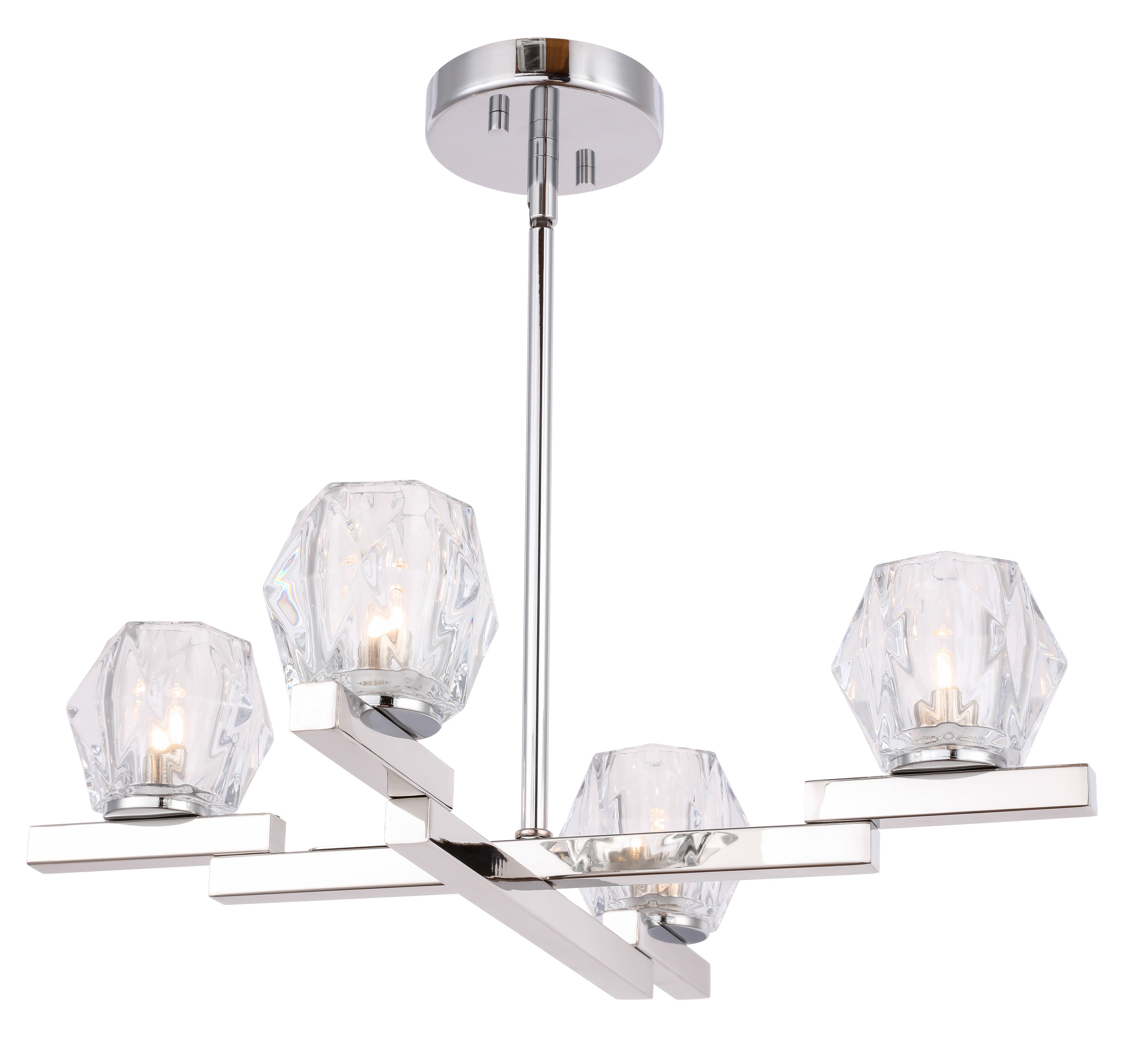 House of Hampton Haslemere 4 - Light Shaded Classic Chandelier ...