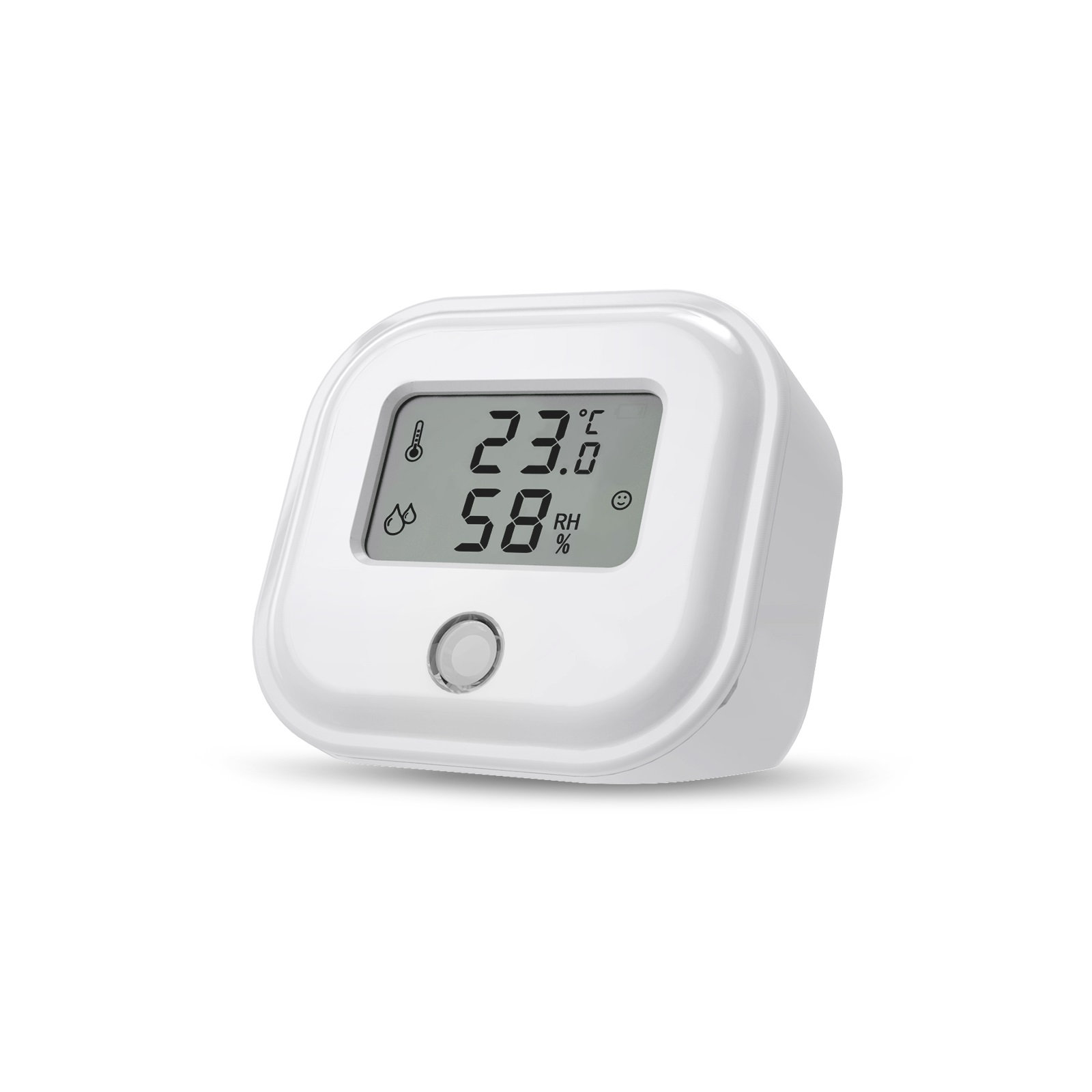 Ecoey Small Hygrometer Thermometer Humidity Metre Digital Monitor ...