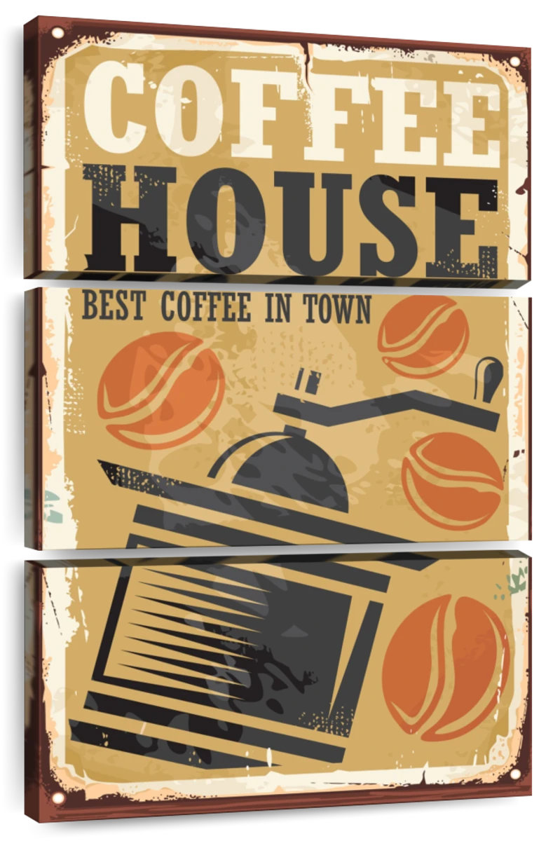 Elephant Stock Coffee House Poster Wall Sign | Wayfair