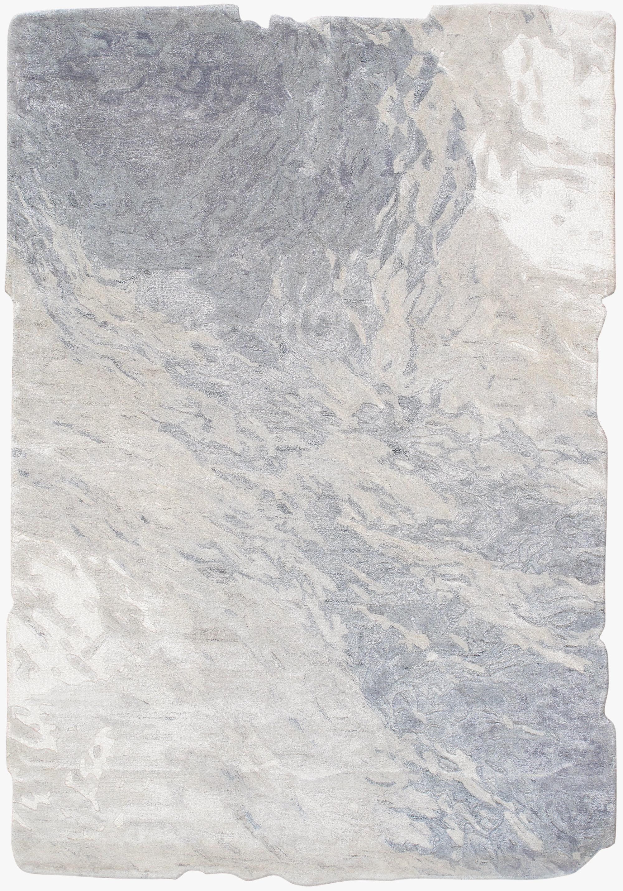 Pasargad Astrid Hand Tufted Viscose Abstract Rug | Wayfair