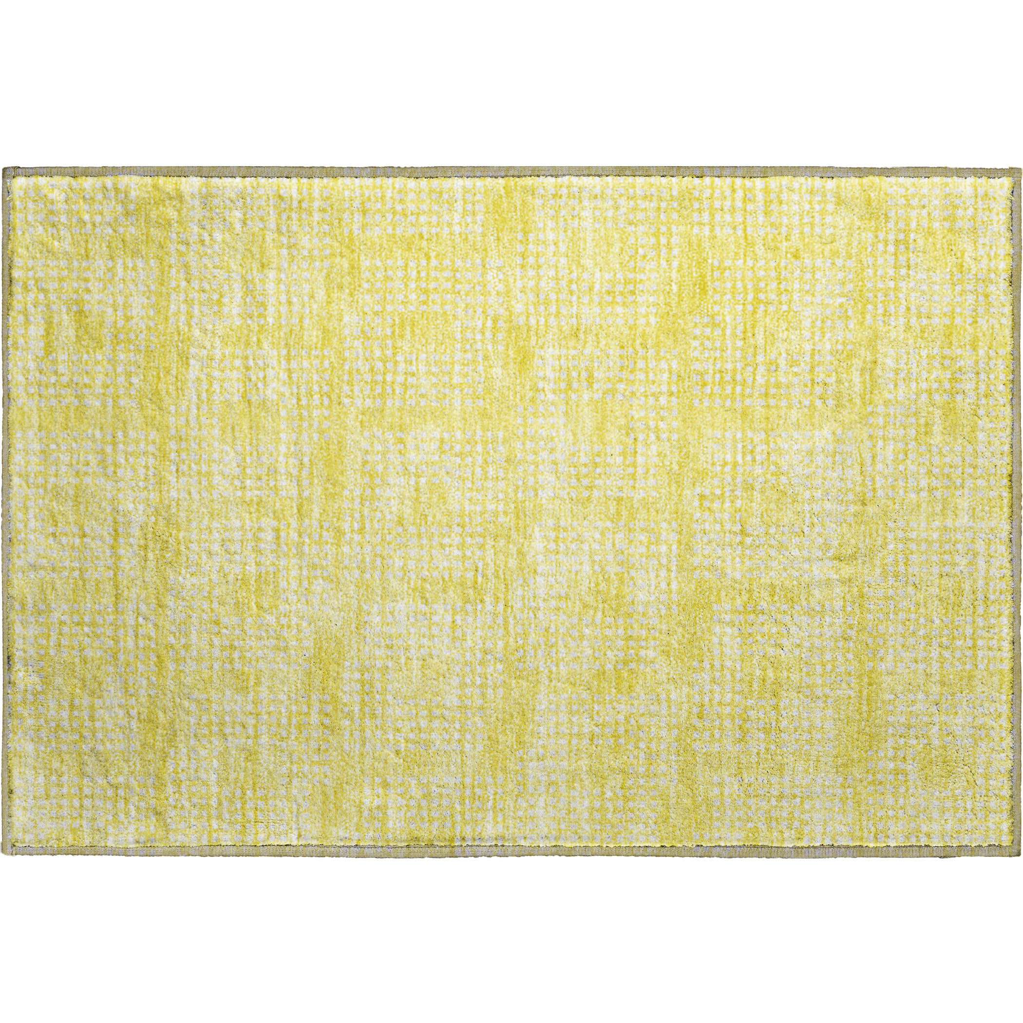 Addison Rugs Premium Machine Washable Mayfield Yellow Rug | Wayfair