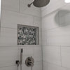 Delta Modern Raincan Round Shower System, Rain Shower Head with ...