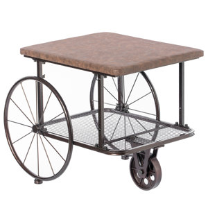Williston Forge Frates Wheel End Table | Wayfair