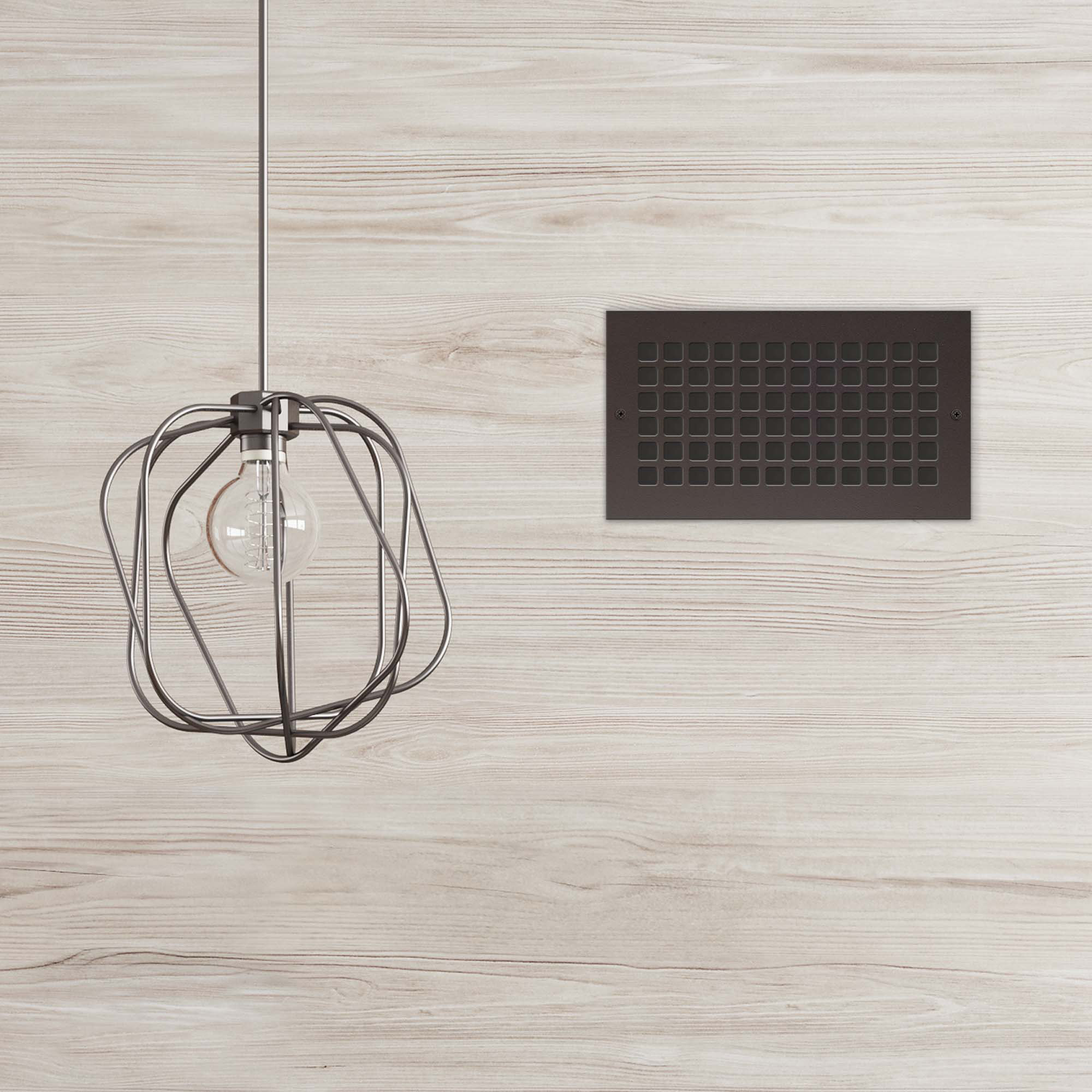 Reggio Register Square Aluminum Grille with Mounting Holes & Reviews ...