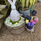 Design Toscano Big Burly Bunny Rabbit 2 Piece Statue Set & Reviews ...