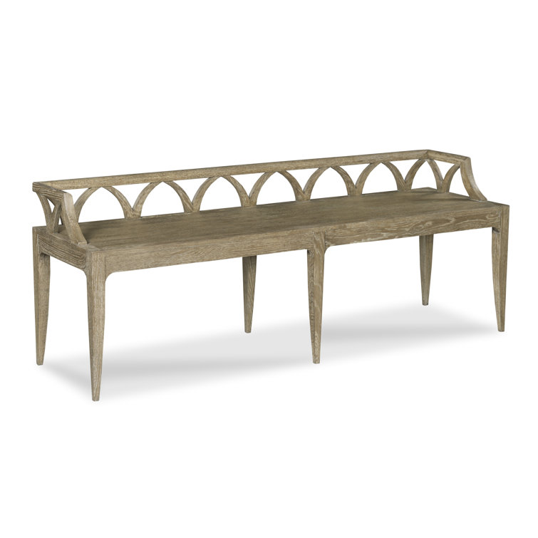 WoodbridgeFurniture Cascade Wood Bench | Perigold