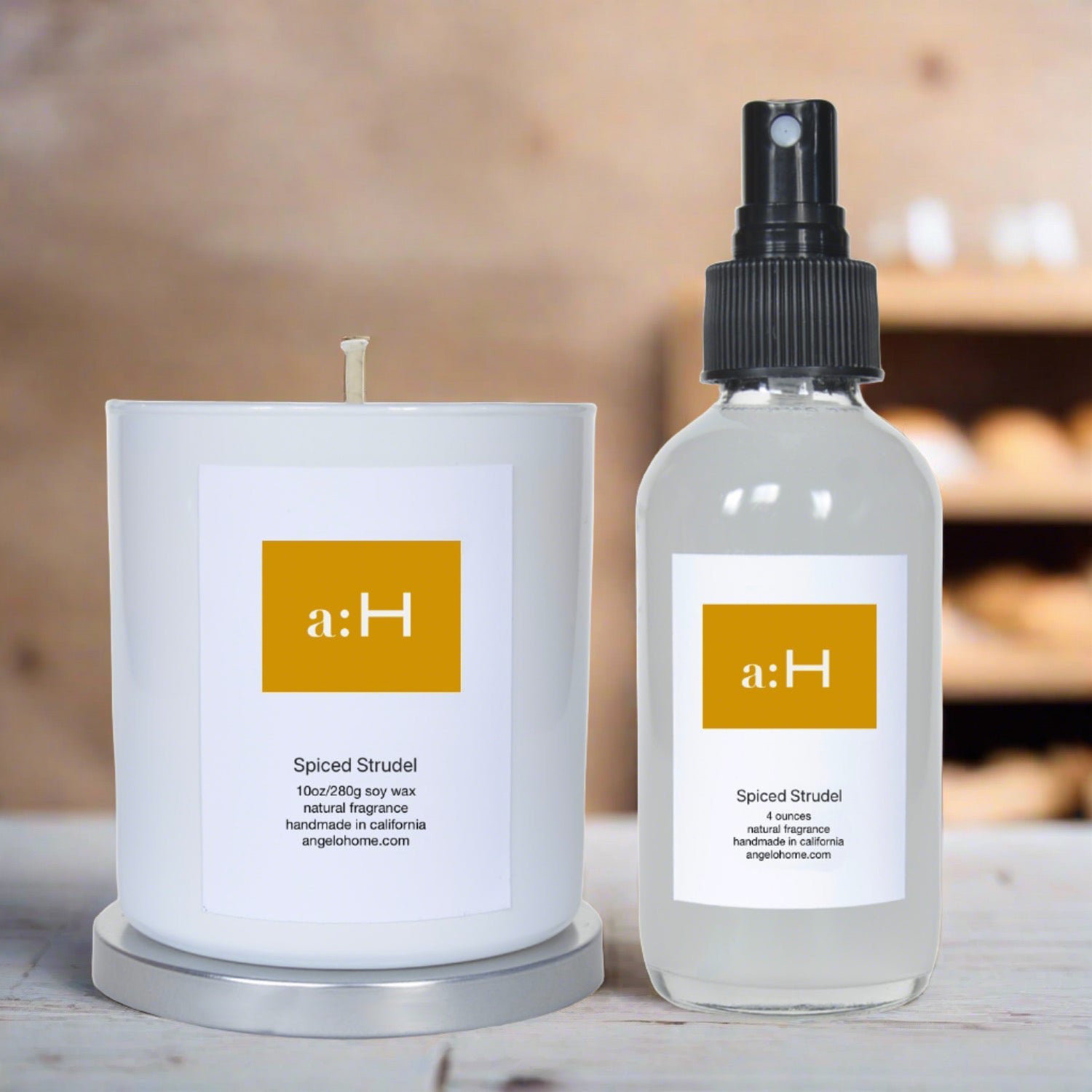 ANGELOHOME A:H Spiced Strudel Candle | Wayfair