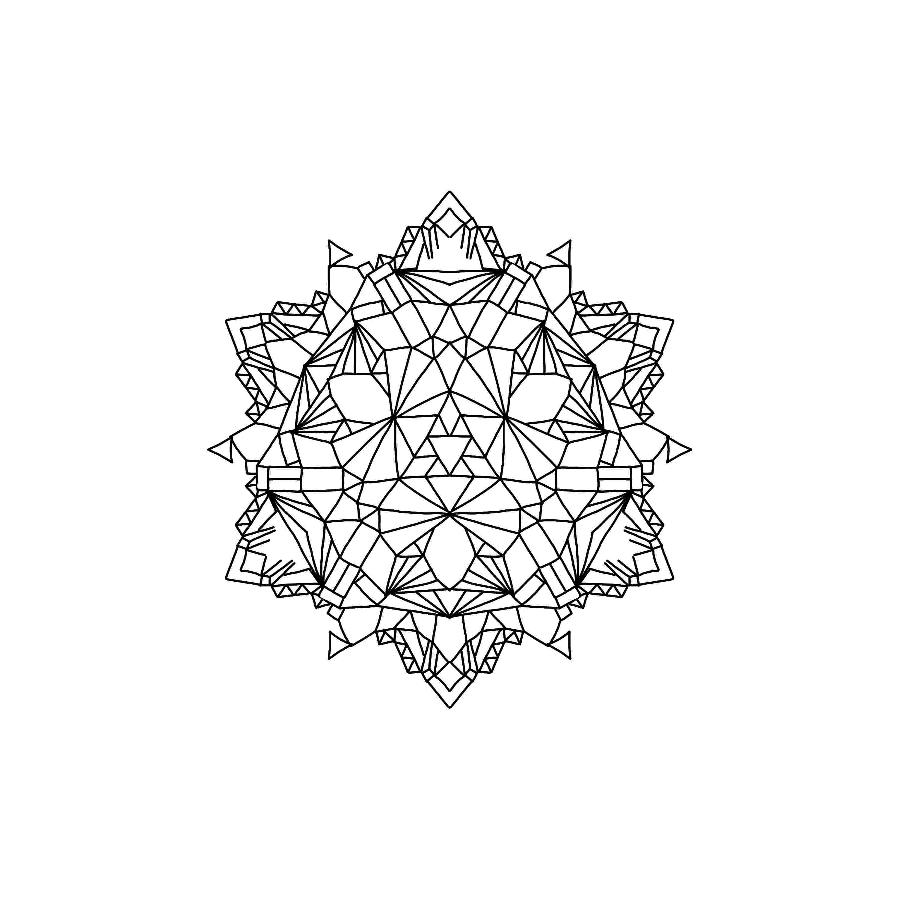 Dakota Fields Geometric Shape - Wrapped Canvas Print | Wayfair