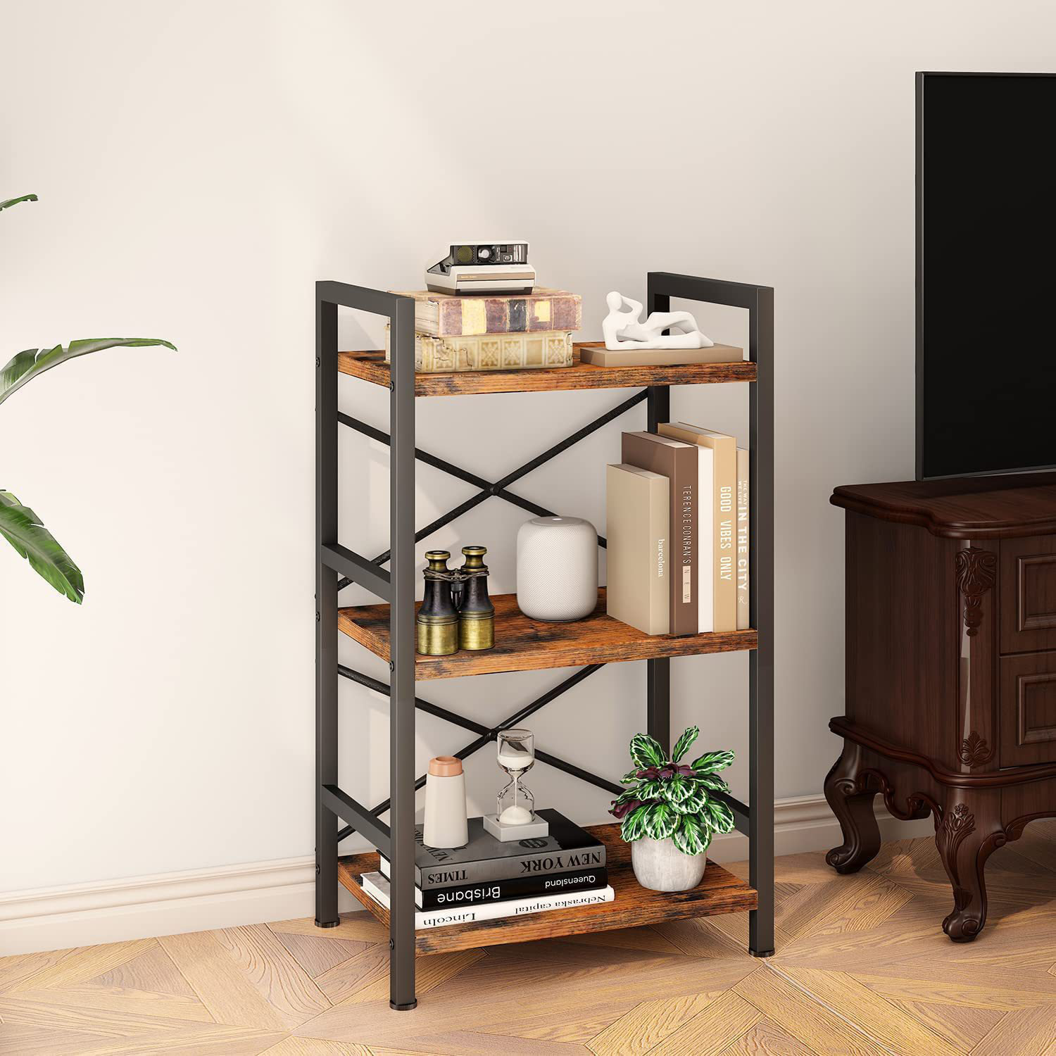 17 Stories Jetzibe Bookcase | Wayfair