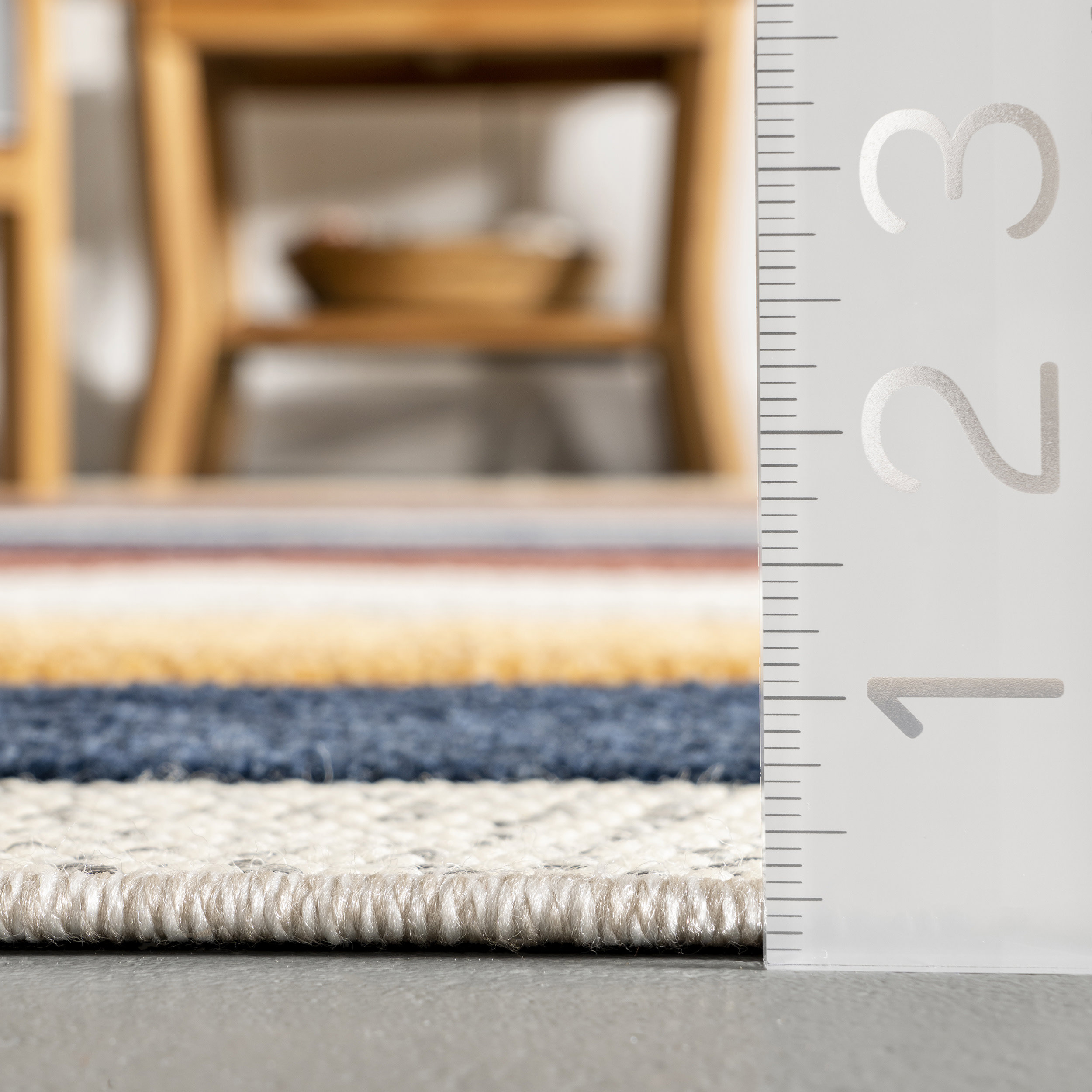 Wade Logan Katina Abstract Indoor/Outdoor Area Rug for Living Room ...