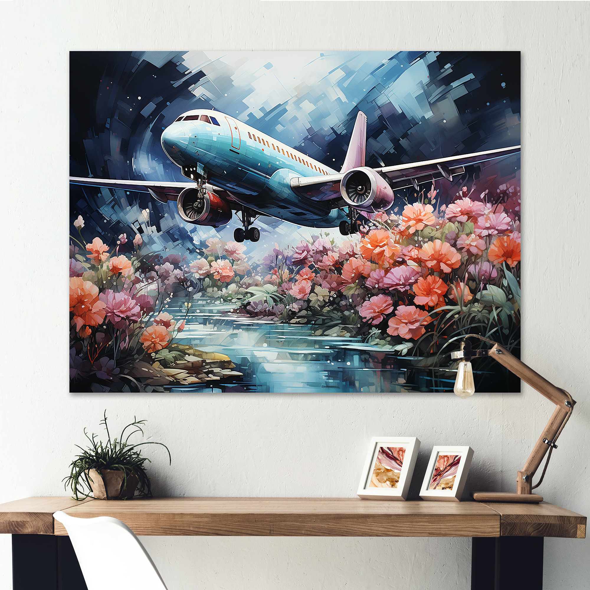Williston Forge Floral Art Of Aviation I - Plane Wall Art Prints ...