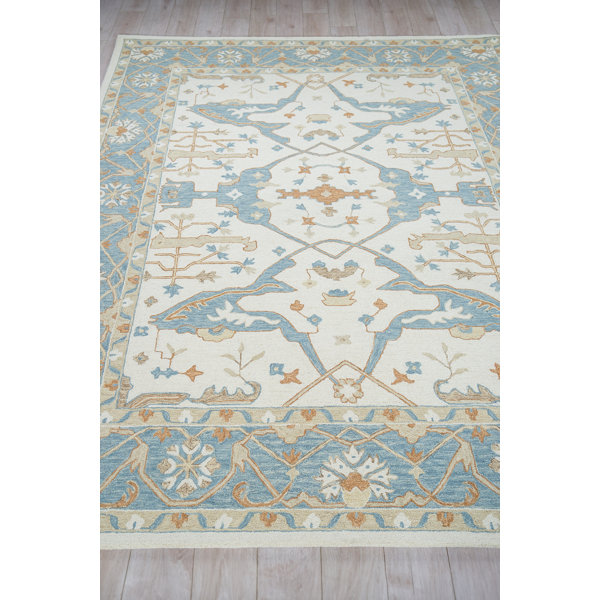 Exquisite Rugs Claremont Oushak Handmade Hand-Tufted New Zealand Wool ...