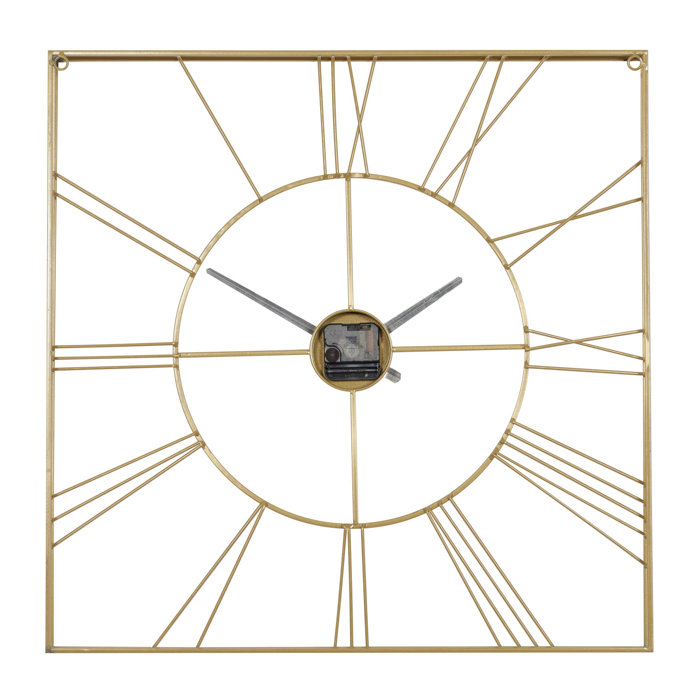 17 Stories Pom CosmoLiving by Cosmopolitan Metal Open Frame Square Wall ...