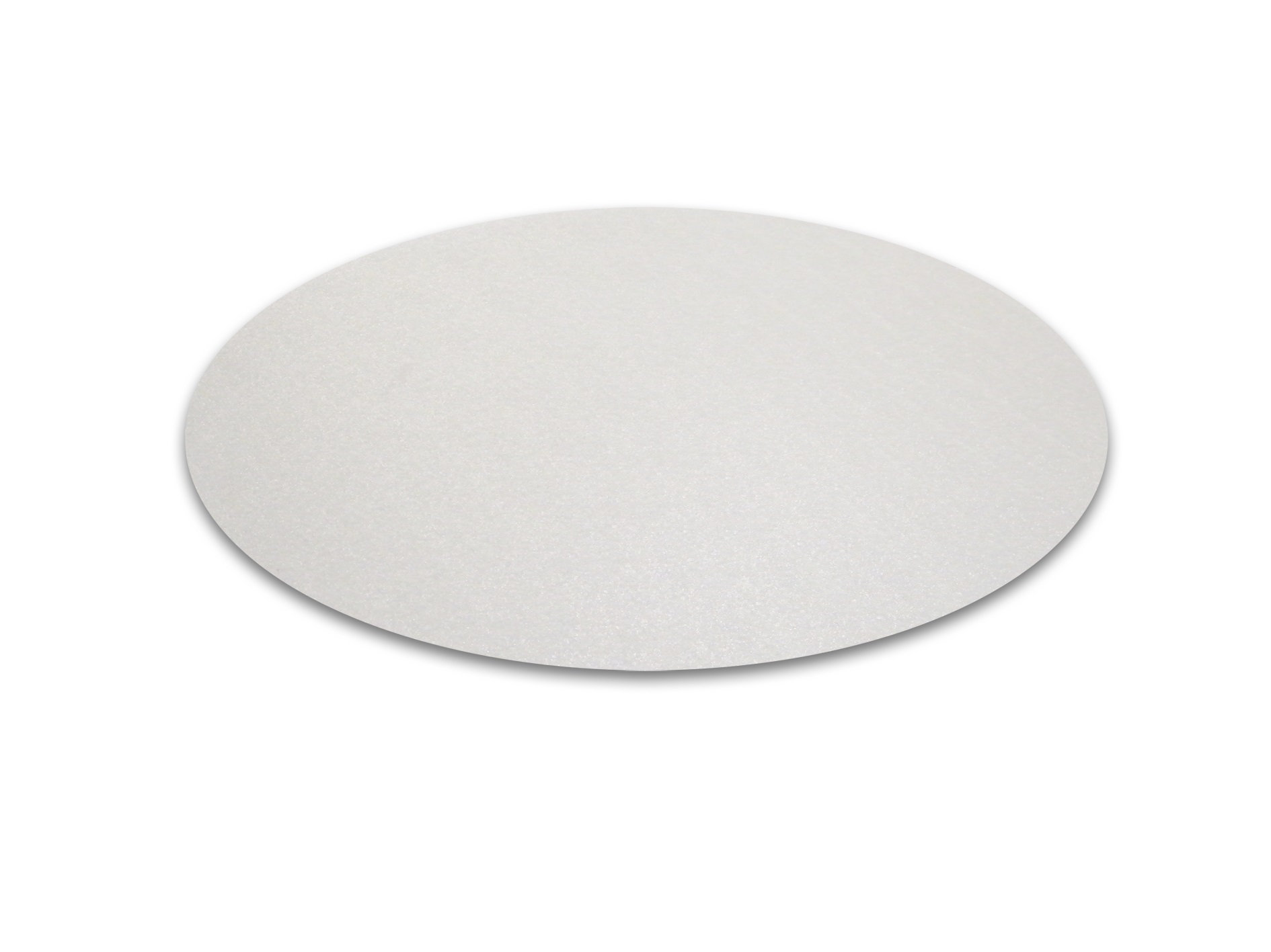 Symple Stuff Floortex® Desktex® Pack of 2 Polycarbonate Circular Mats ...