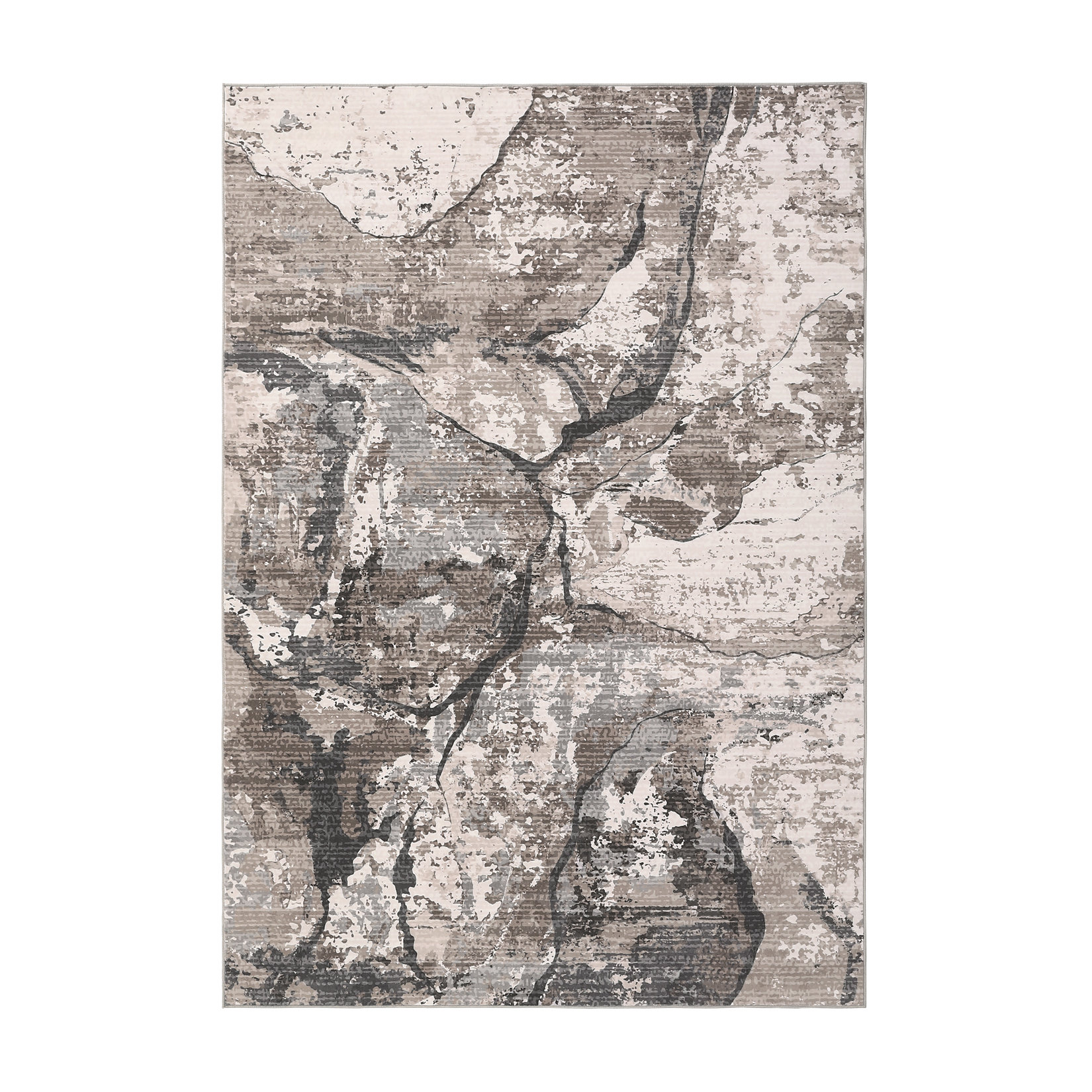 Wrought Studio™ Abstract Machine Washable Rug for Living Room Bedroom ...