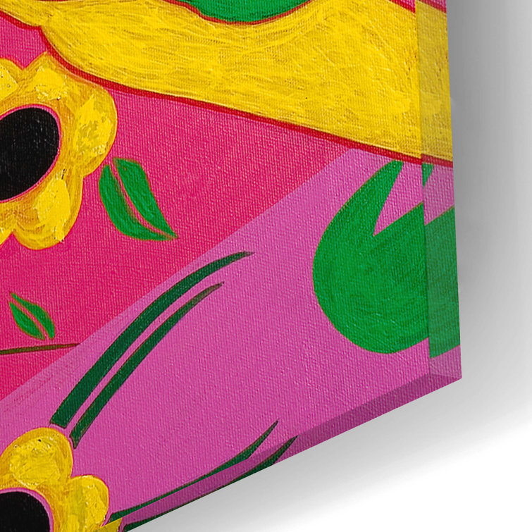 Red Barrel Studio® Courageous Clown On Plastic / Acrylic by Angela Bond ...