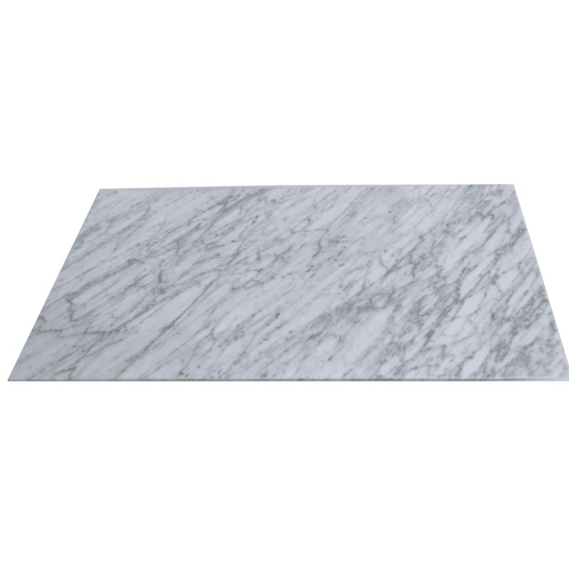BETACH Genuine Marble Block Coffee Table - Carrara Marble | Wayfair