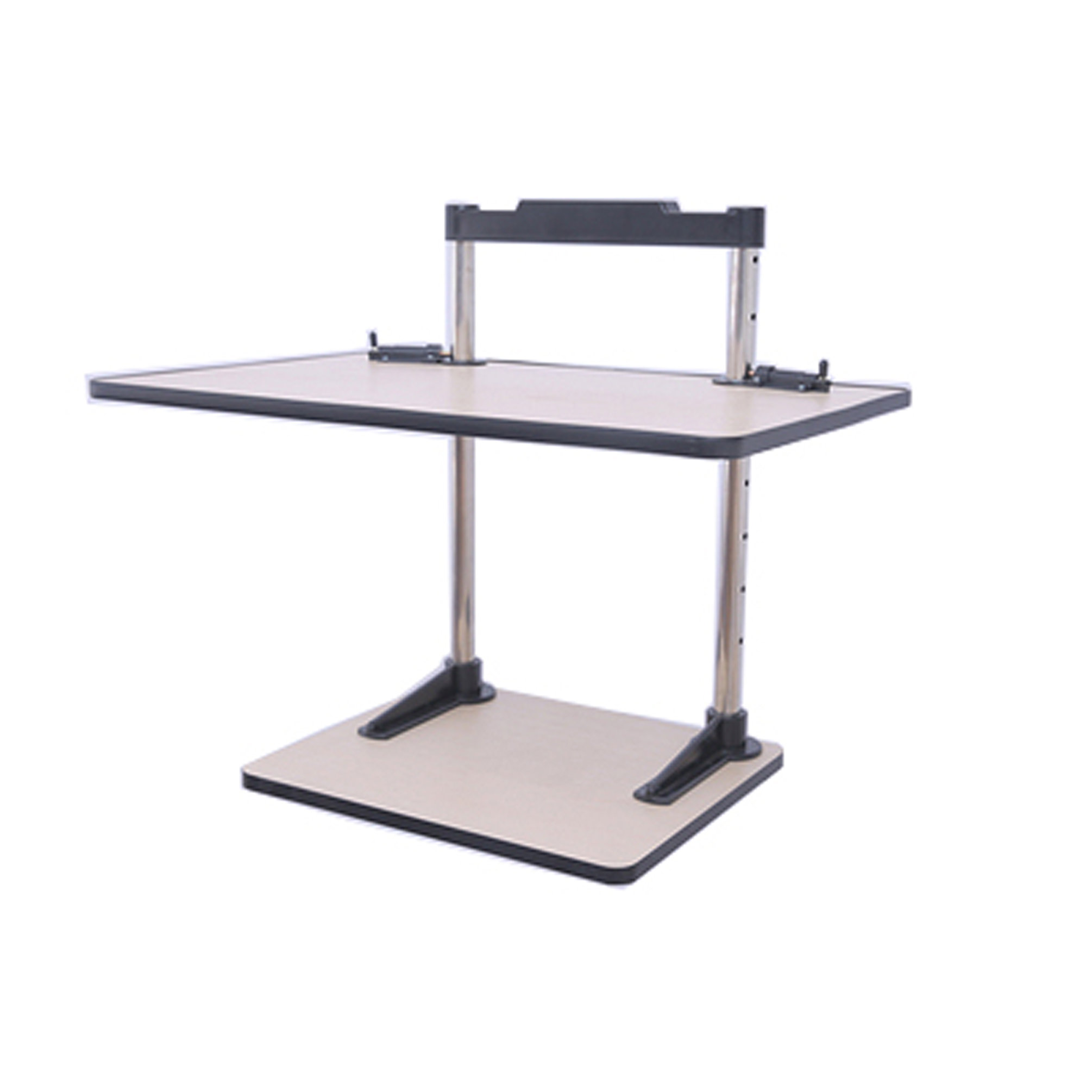 Inbox Zero Height Adjustable Standing Desk Ergonomic Sit Stand Desk ...