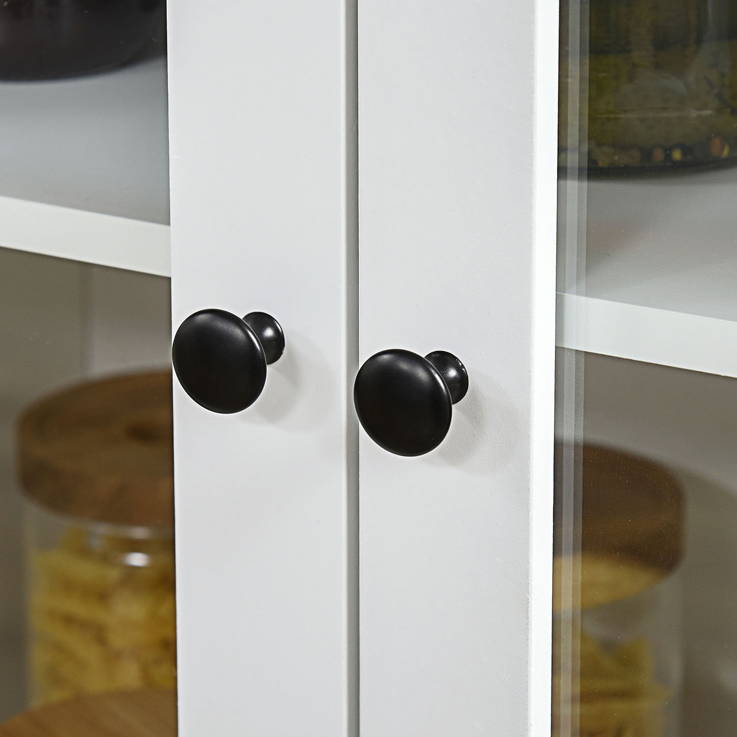 Red Barrel Studio Modern Freestanding Kitchen Pantry, Traditional Style ...