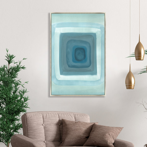 Chelsea Art Studio Ryan Brown Invincible Dimension IV Framed On Canvas ...