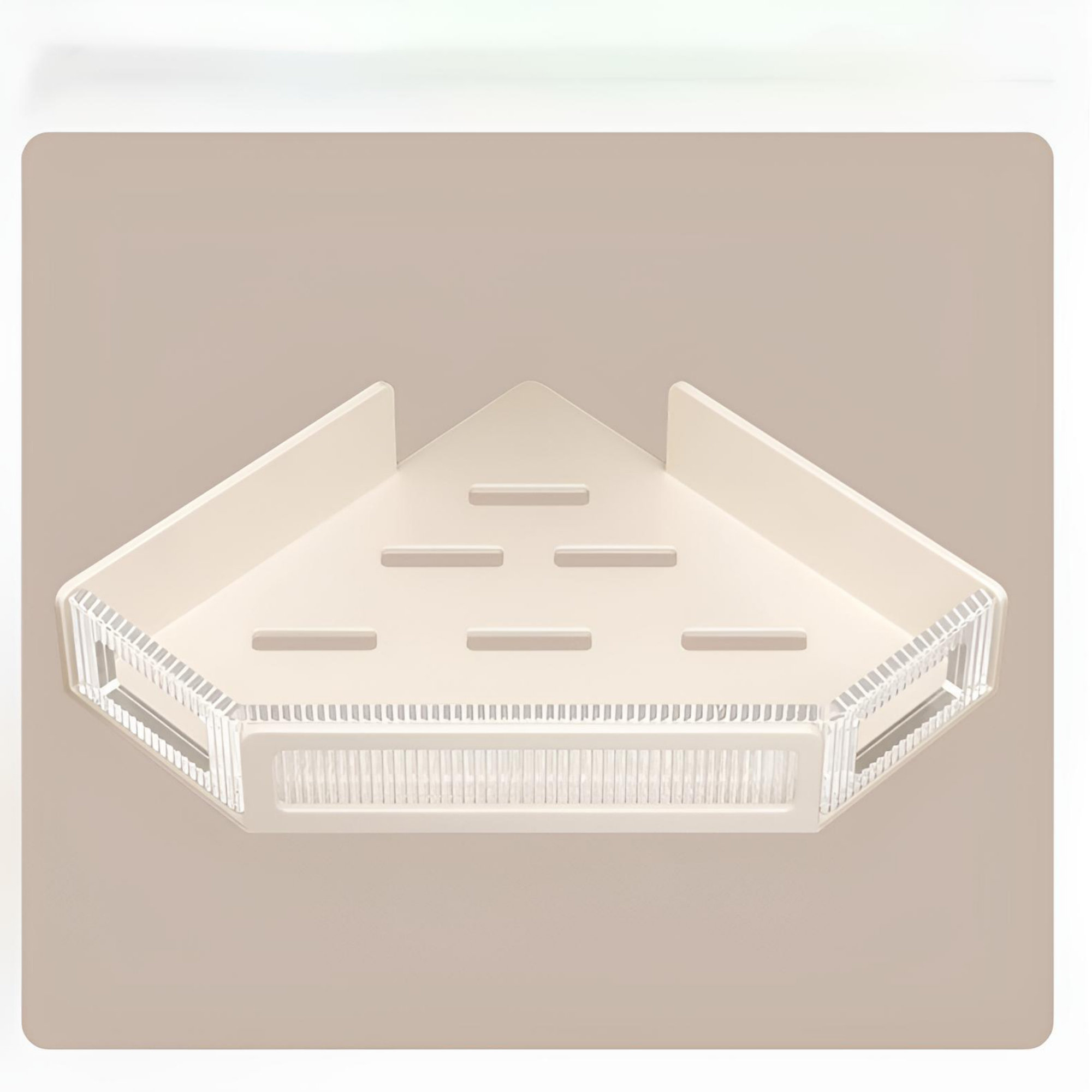 Rebrilliant Bathroom Shelf, Non Perforated Bathroom Rack, Triangular ...