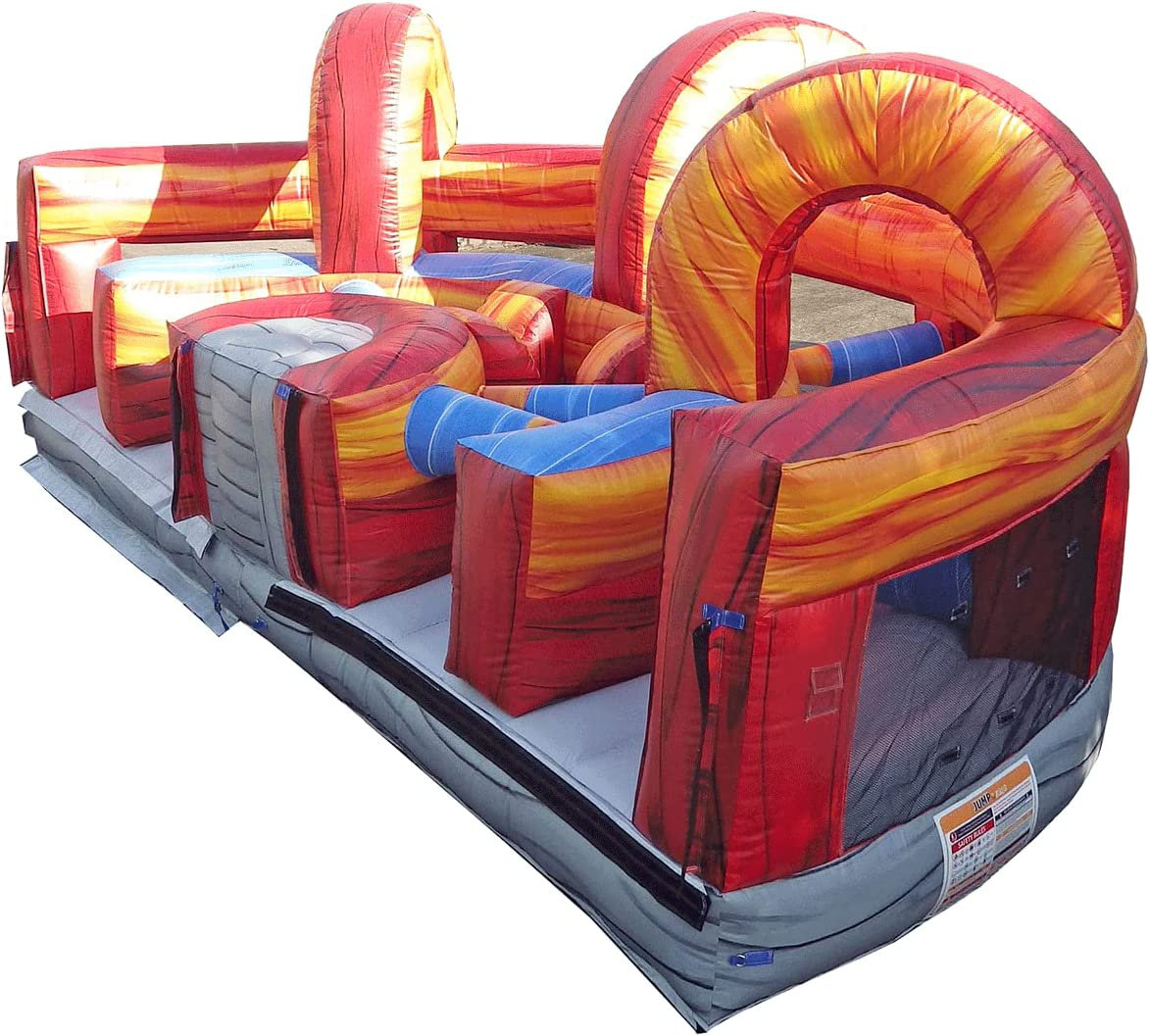 JumpOrange Shadow Obstacle Course Bounce House for Kids and Adults ...