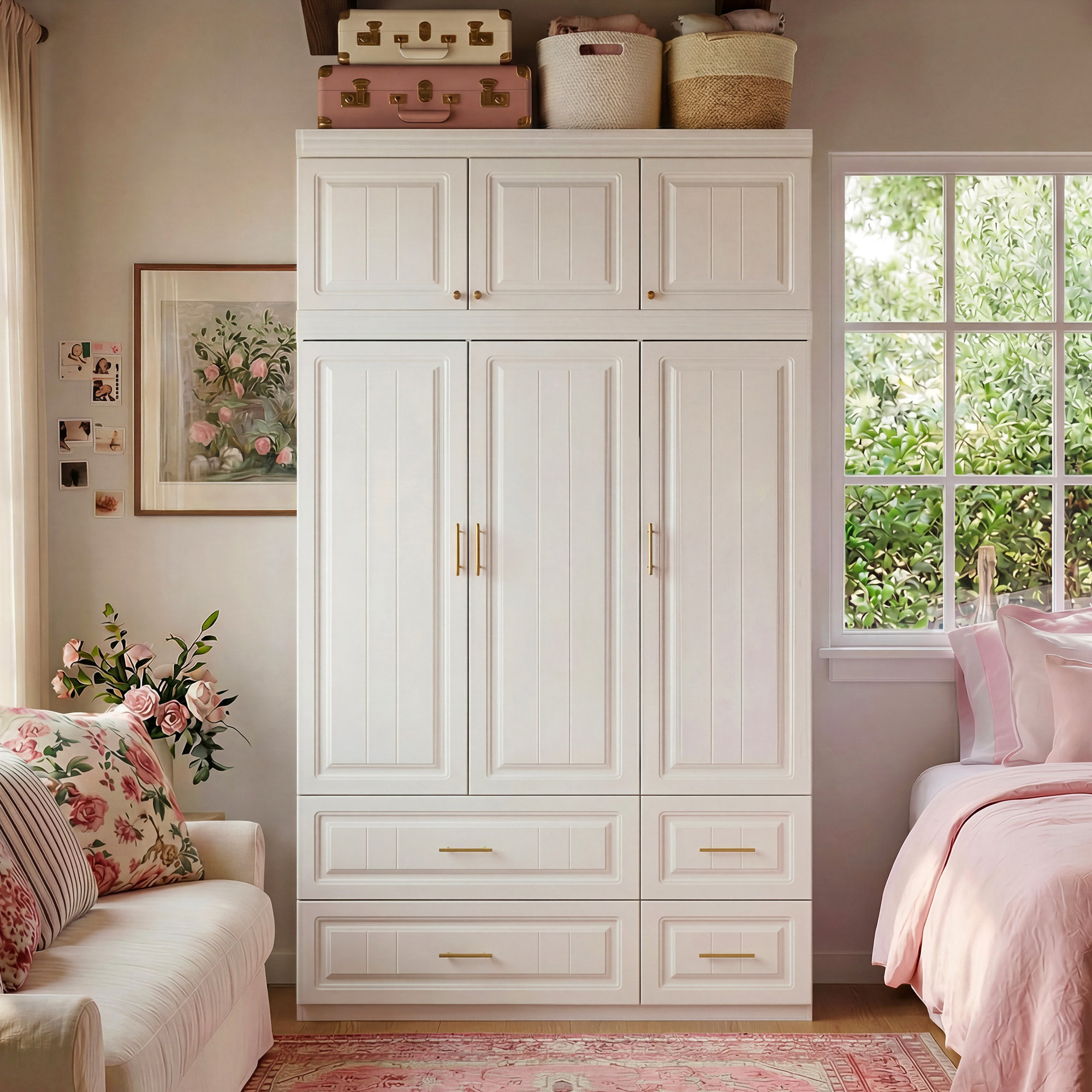 Latitude Run® Modern Wardrobe With Strong Storage & Reviews | Wayfair