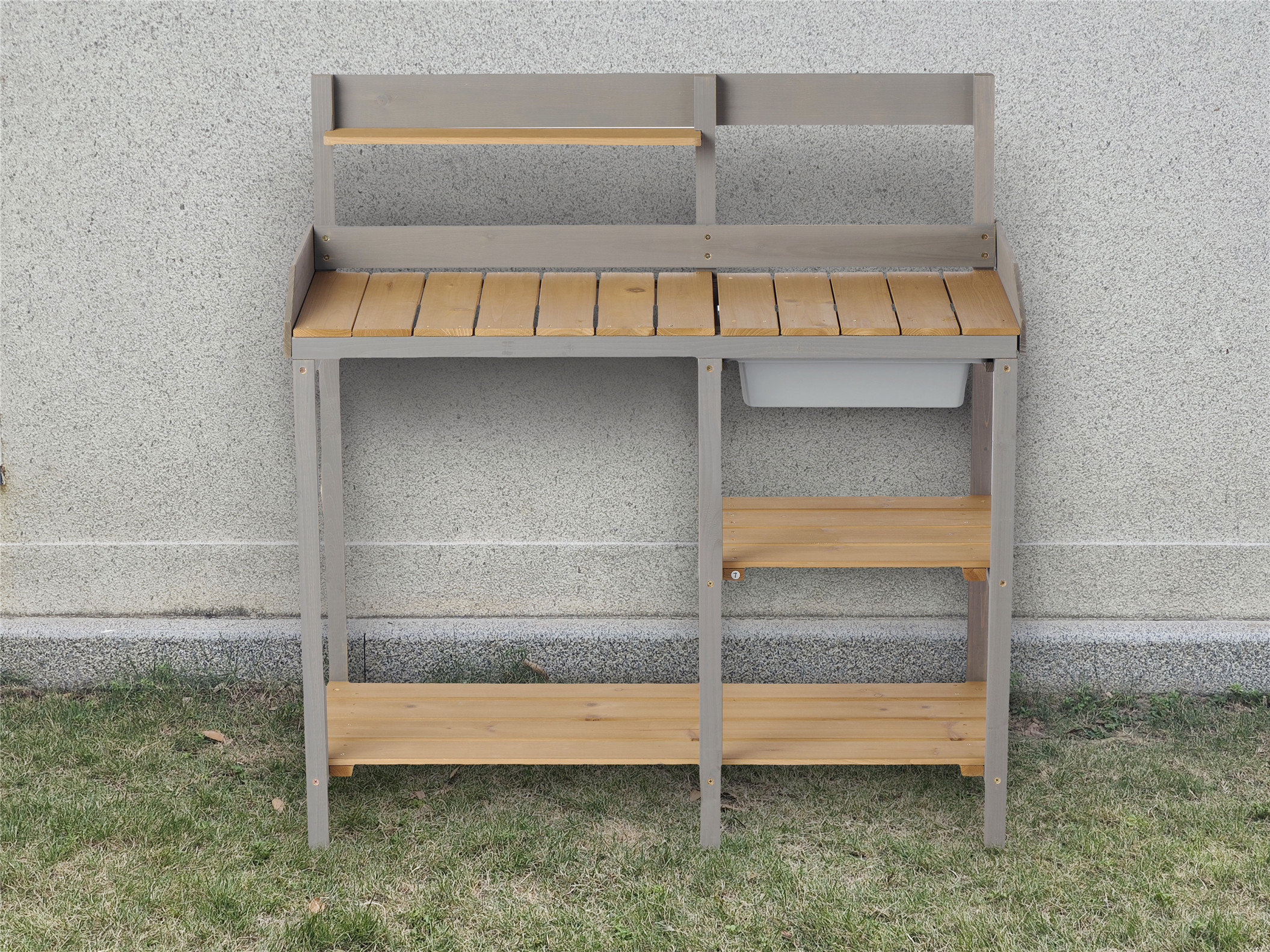 Lark Manor Versatile Wooden Potting Bench for Home Improvement, Hobbies ...