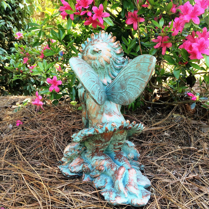 HomeStyles Suffolk Fairy Penelope Garden Statue & Reviews | Wayfair