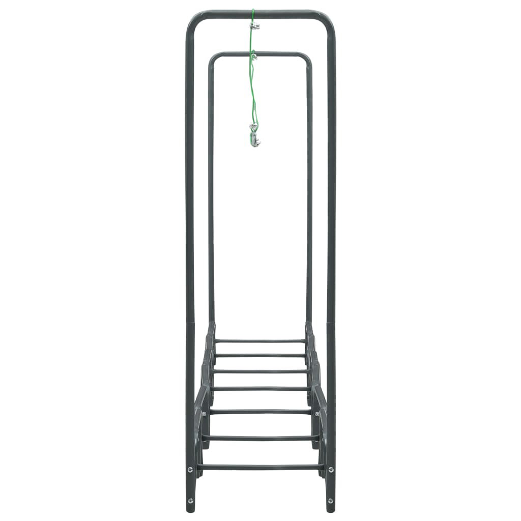 Arlmont & Co. Standice 141.7'' W Steel Log Rack | Wayfair