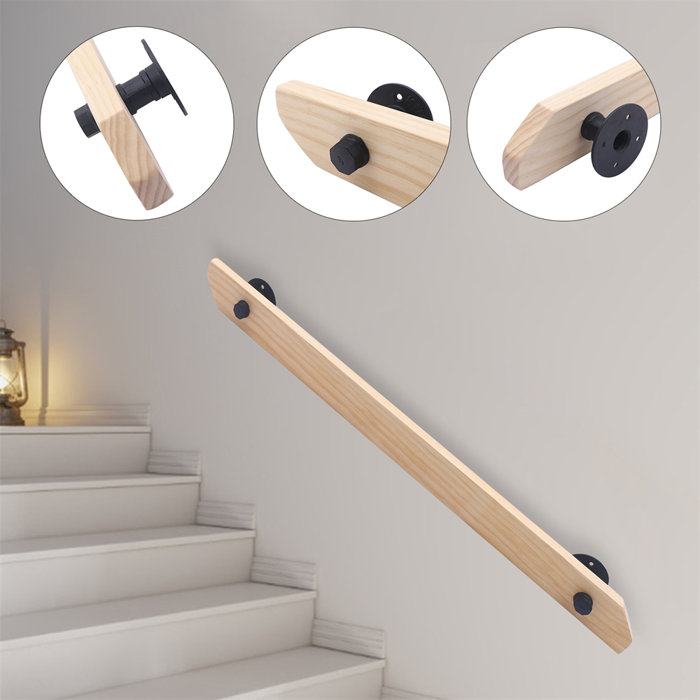 SUNYOU 3.15" x 39.37" x 1.18" Stair Hand Corridor Railing | Wayfair