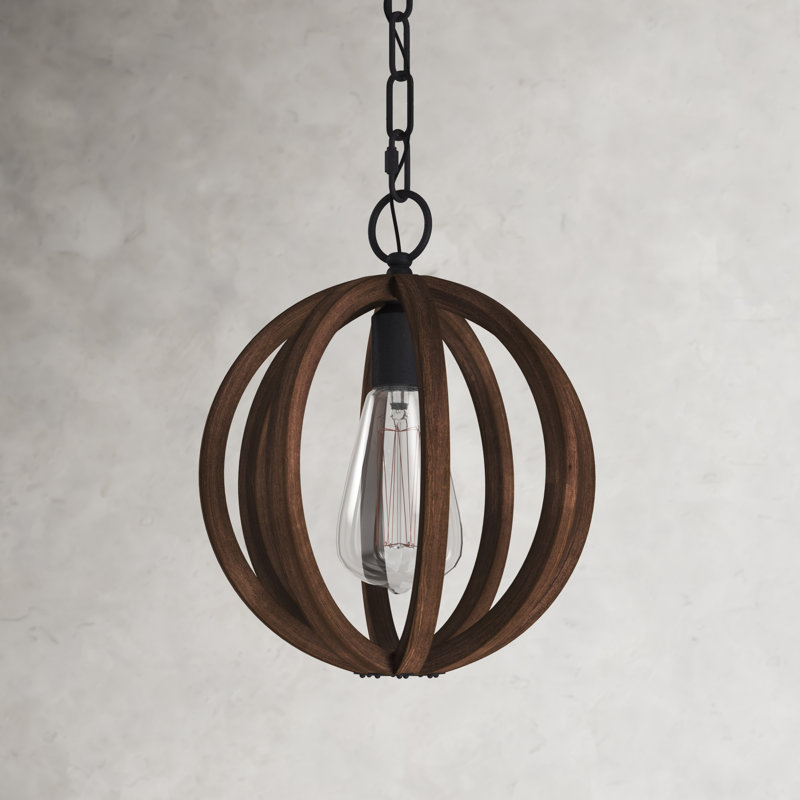 Birch Lane™ Maxwell 1 Light Mini Globe Pendant & Reviews | Wayfair