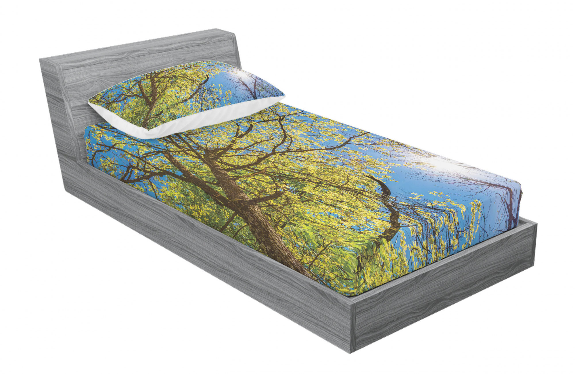 Ambesonne Forest Sheet Set | Wayfair
