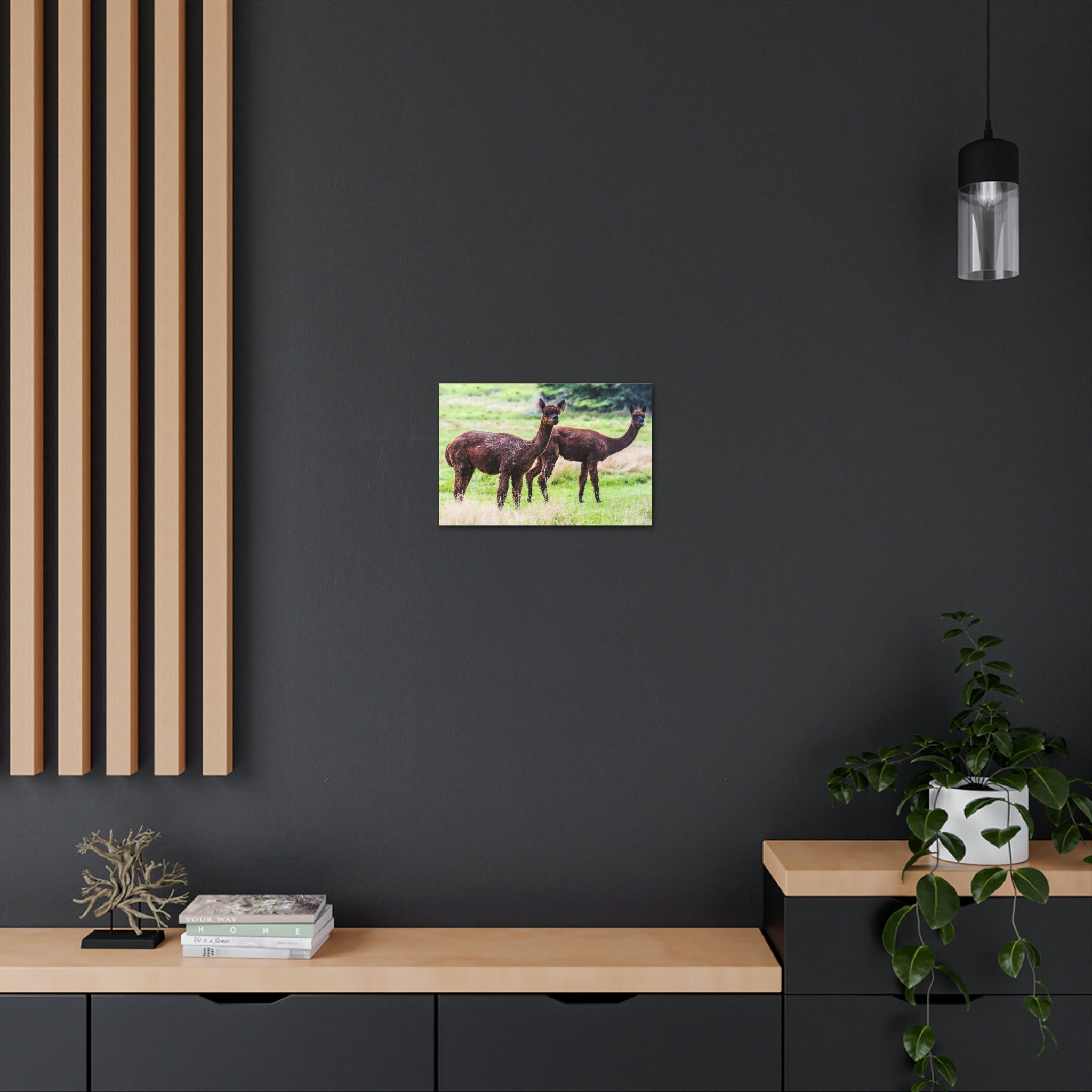Latitude Run® Vicuna Couple Vicuna Couple Print Animal Wall Art ...