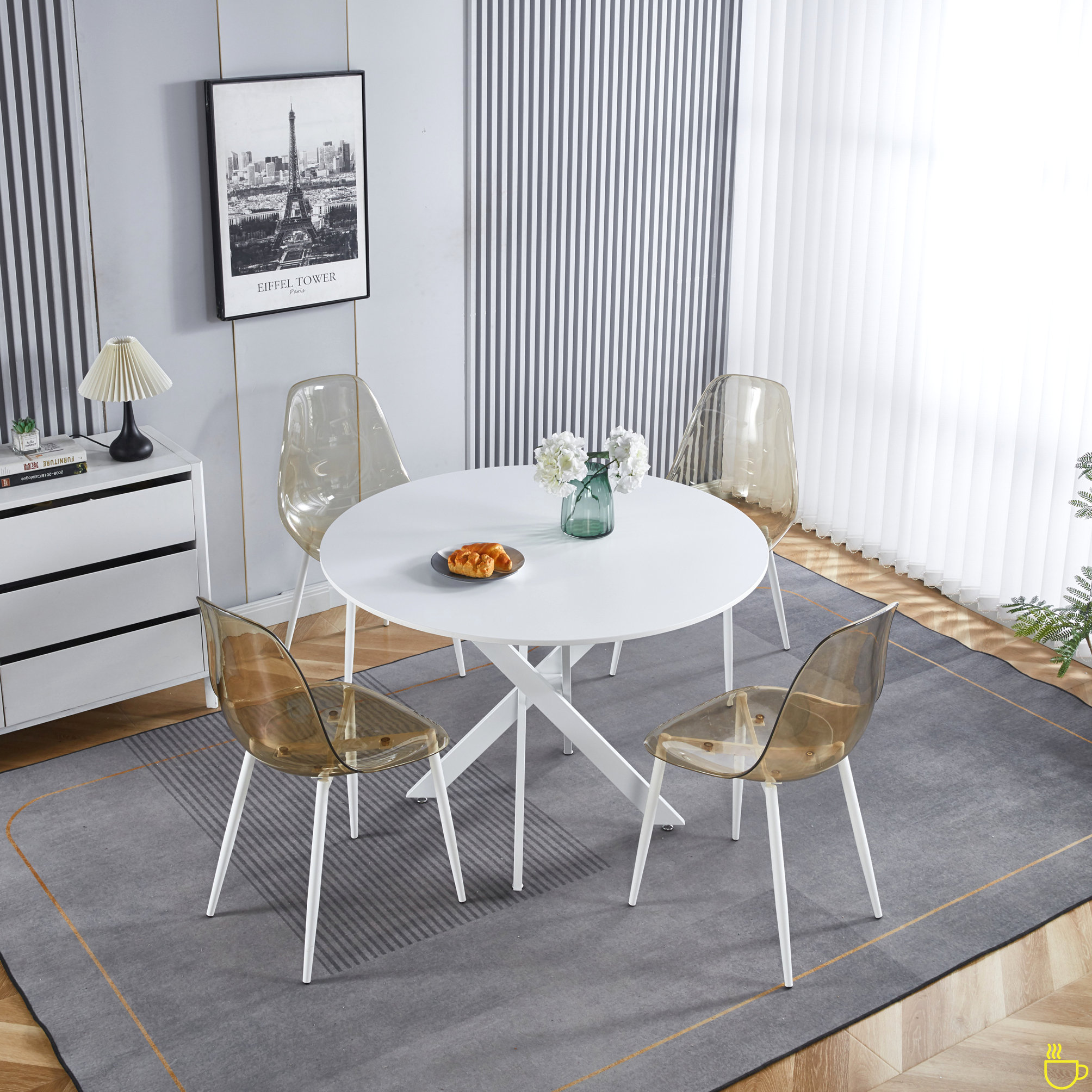 George Oliver Round Dining Table,Office Table,Coffee Table | Wayfair