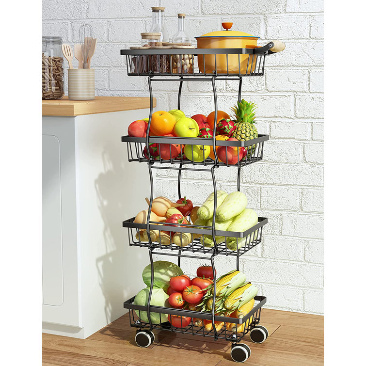 Fish hunter Chariot de rangement pour fruits et légumes - Wayfair Canada