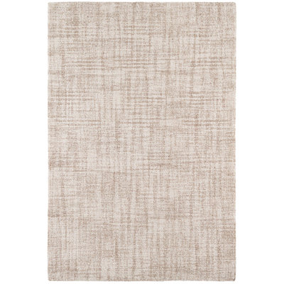 Dash and Albert Rugs Crosshatch Ivory Hand Micro Hooked Wool Rug ...