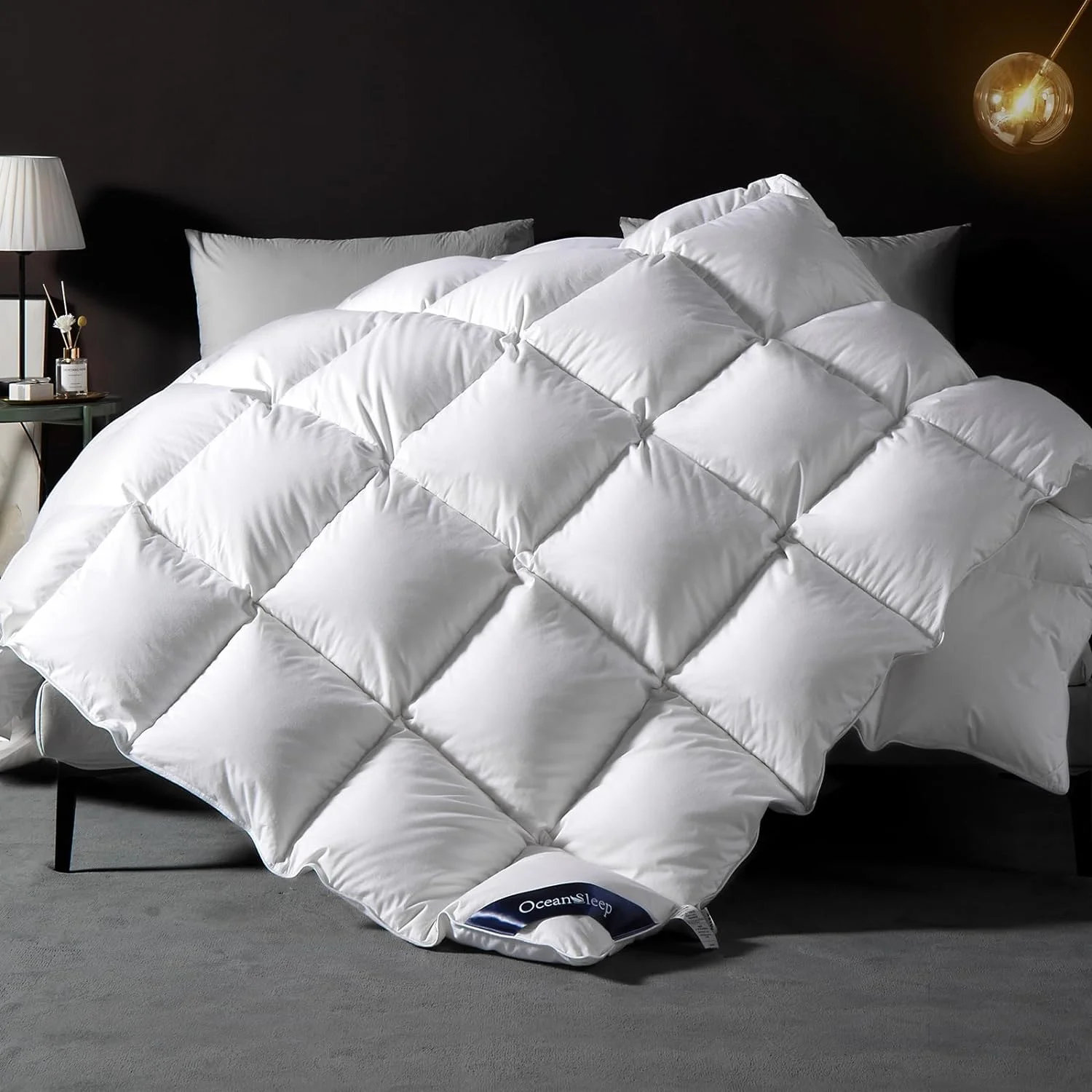 Alwyn Home 780+ Fill Power Goose Down - All Season Comforter Duvet ...