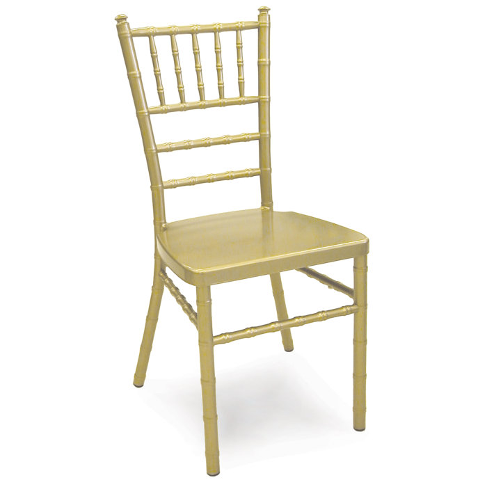 McCourt Manufacturing Chiavari Metal Stackable Chiavari Chair | Wayfair
