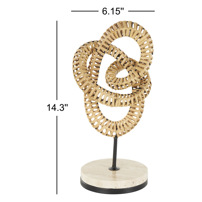 Joss & Main Valini Geometric & Shapes Figurine / Sculpture | Joss & Main