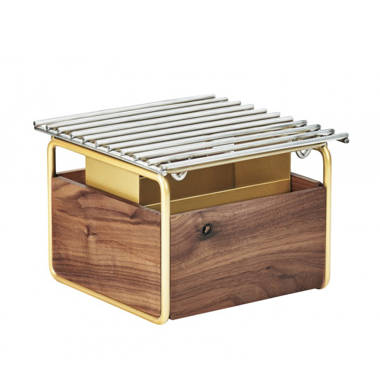 Cal-Mil Mid-Century Wood Rectangle Chafing Dish | Wayfair