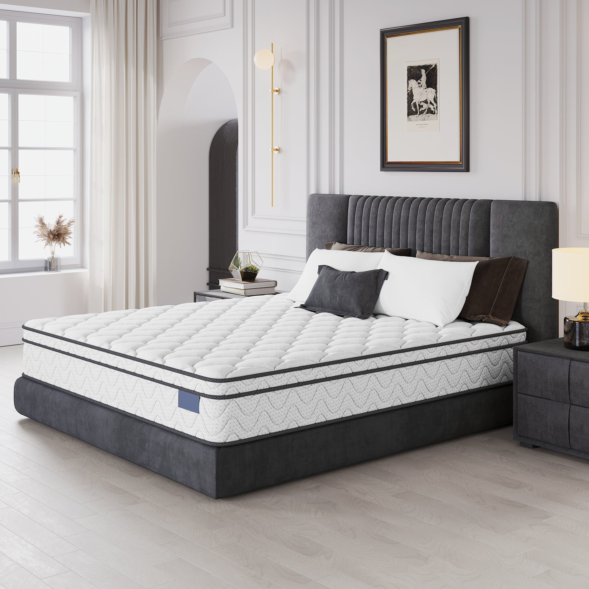Neche Multilayer Hybrid Mattress - Multiple Sizes & Styles Available ...