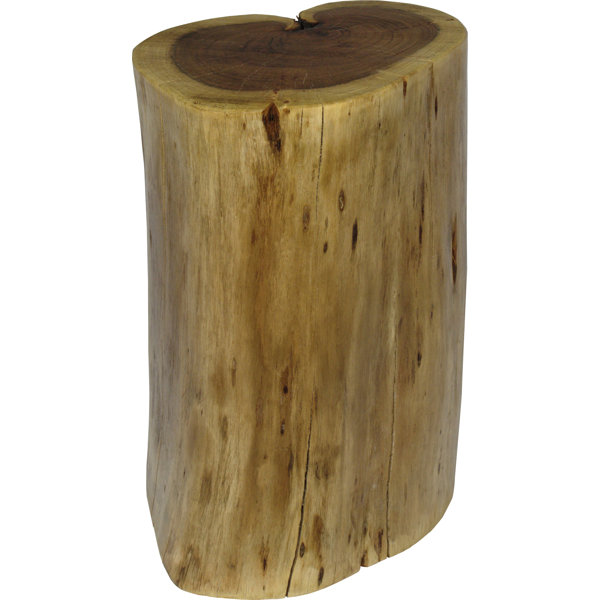 Union Rustic Wingfield Solid Wood Tree Stump End Table & Reviews | Wayfair