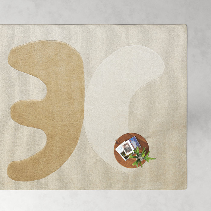 AllModern Jason Wu Adobe White Rug & Reviews | Wayfair