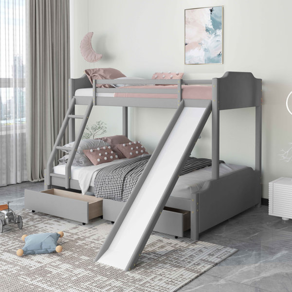 Harriet Bee Haedon Kids Twin Over Full Bunk Bed - Wayfair Canada