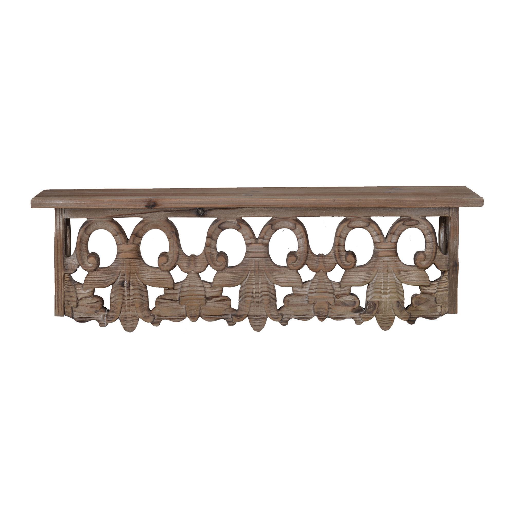Fleur De Lis Living Lito Wooden Wall Shelf & Reviews | Wayfair