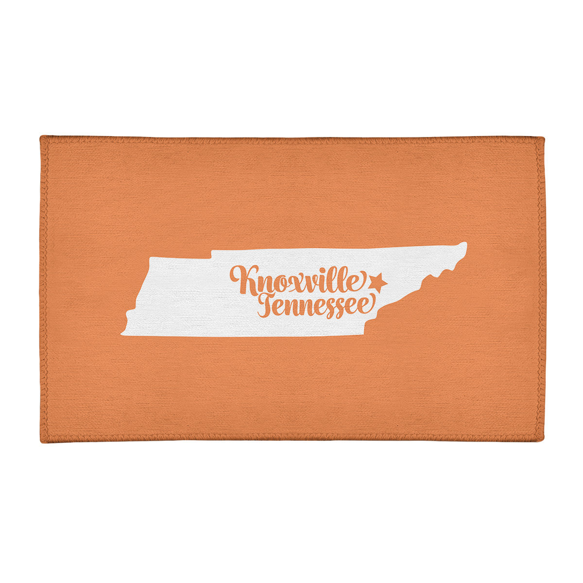 East Urban Home Knoxville Tennessee Poly Chenille Rug | Wayfair