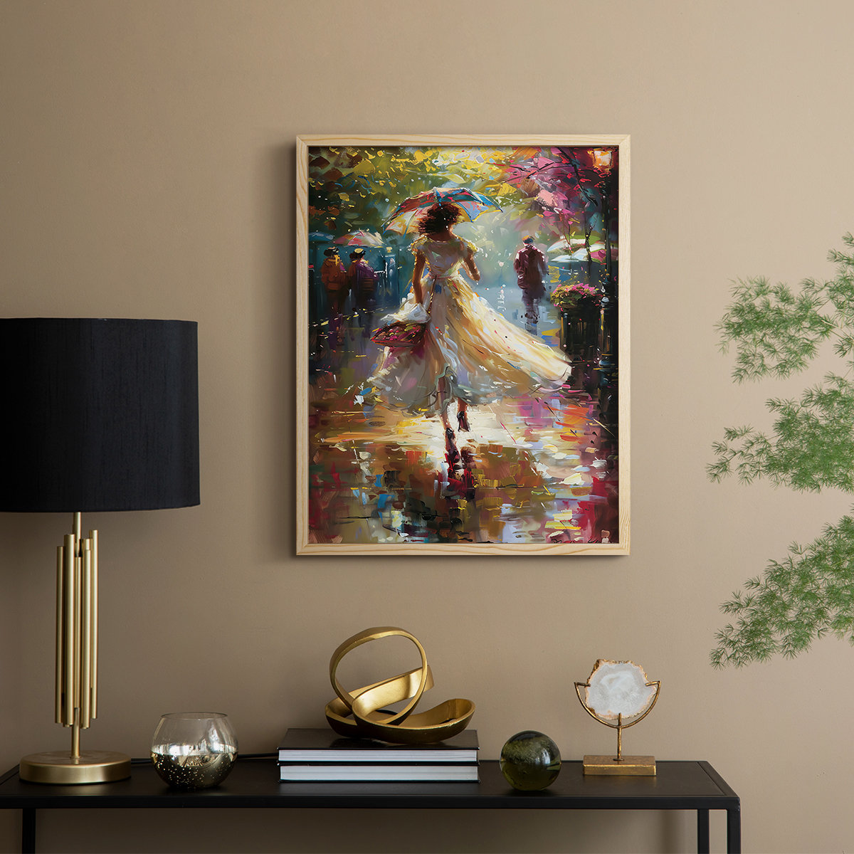 Charlton Home® WOMEN Series DCCCXIV Framed Print - Solid Wood | Wayfair